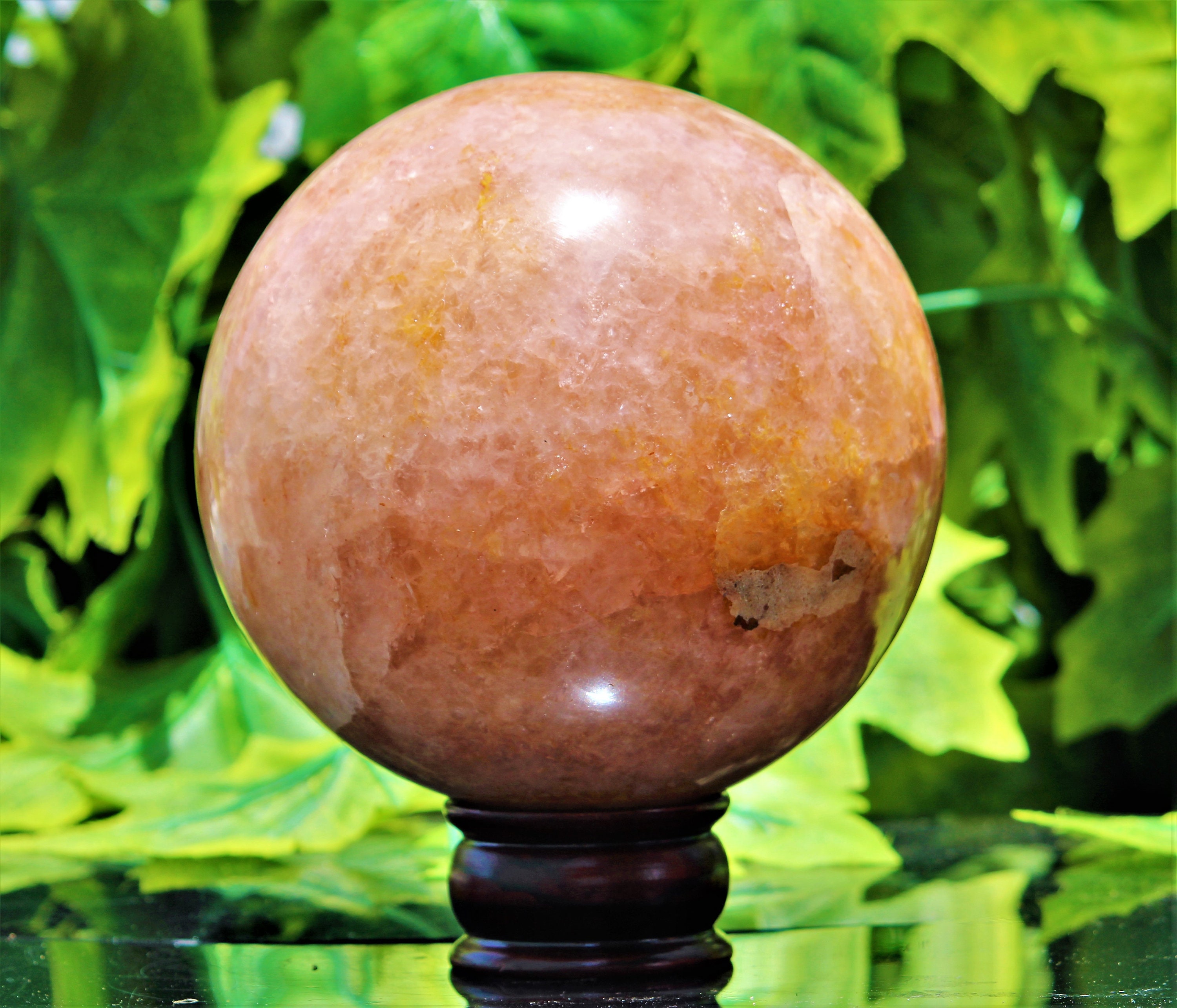 Beautiful Large 150MM Golden Quartz Stone Healing Charged - Etsy