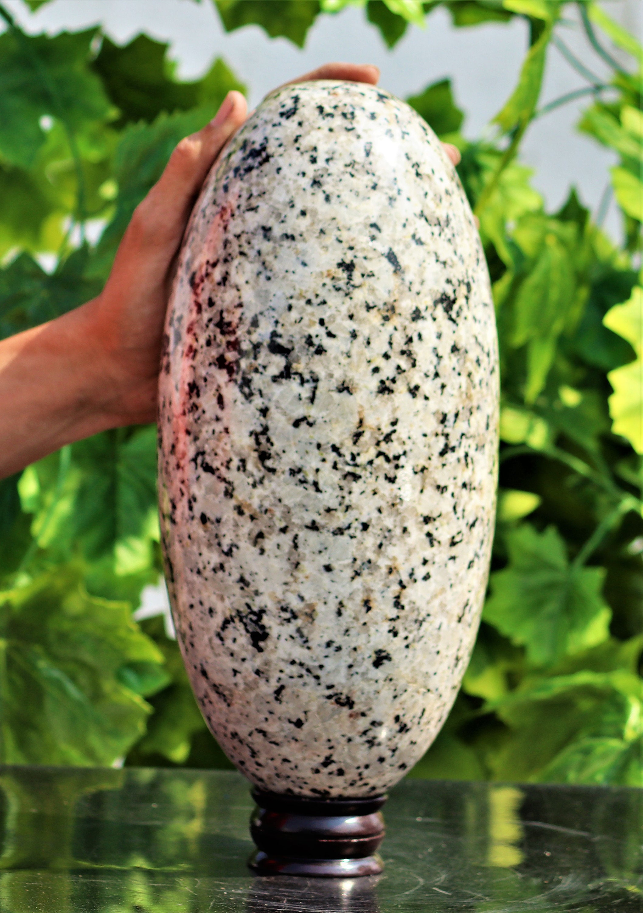 Beautiful Large A 290MM Diorite Stone Healing Charged Reiki | Etsy