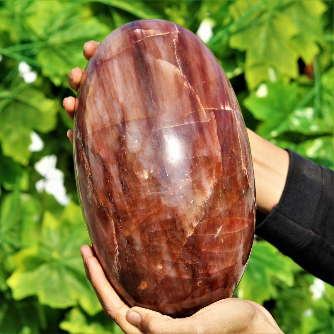 Very Beautiful Huge 265MM Red Strawberry Quartz Stone Crystal - Etsy