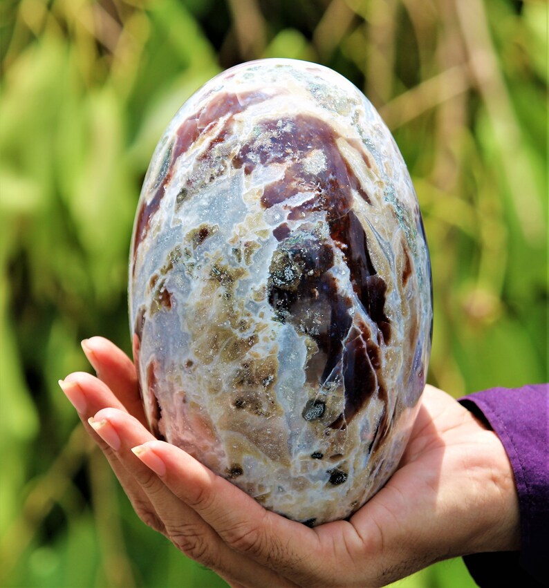 Beautiful Large 150MM X 90MM Fancy Jasper Stone Healing | Etsy