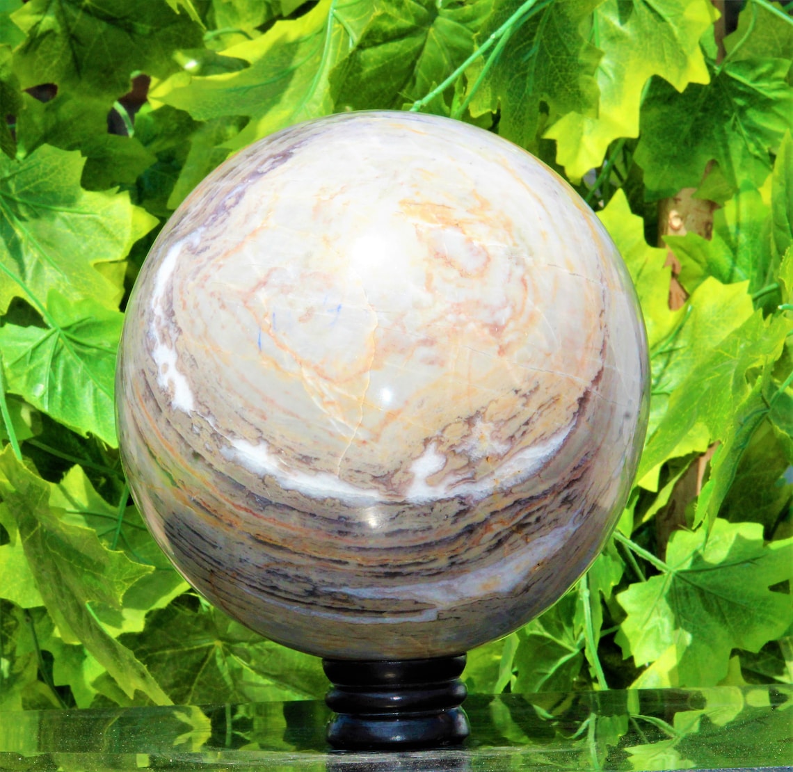 A Beautiful Huge 215MM Grey Brecciated Jasper Stone Healing - Etsy