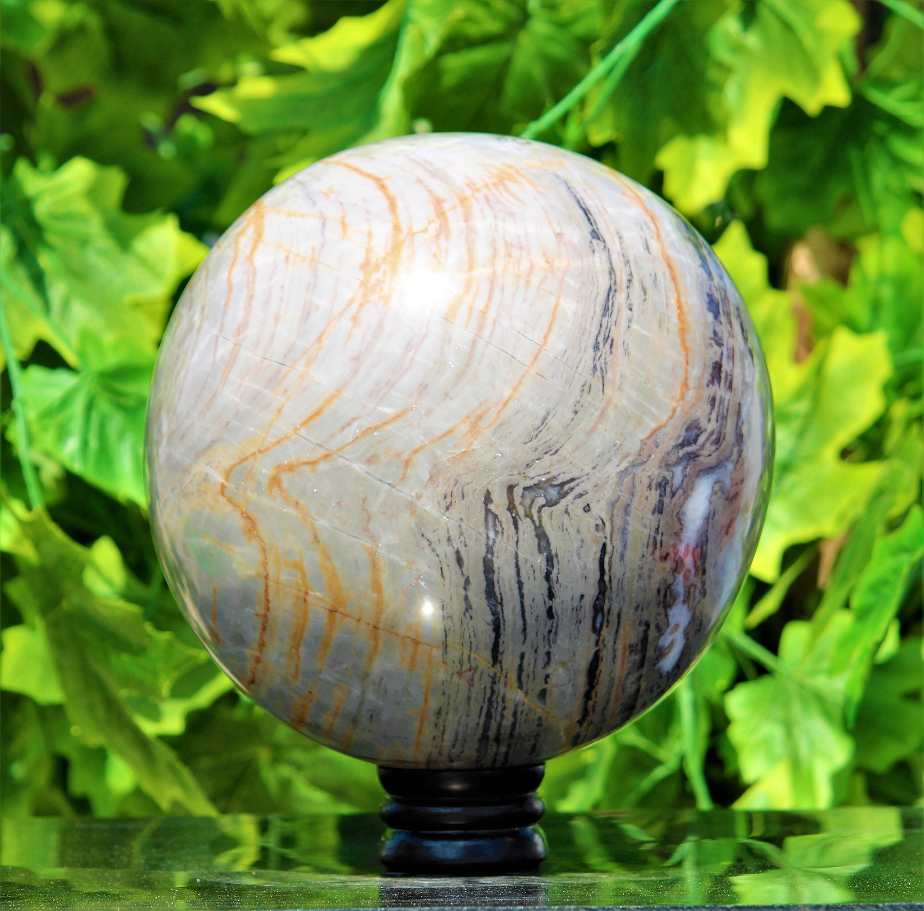 A Beautiful Huge 215MM Grey Brecciated Jasper Stone Healing - Etsy