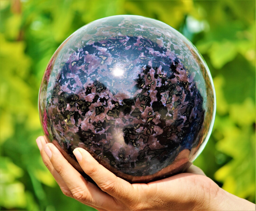 Beautiful 165MM Natural Blue Indigo Gabbro Stone Merlinite - Etsy
