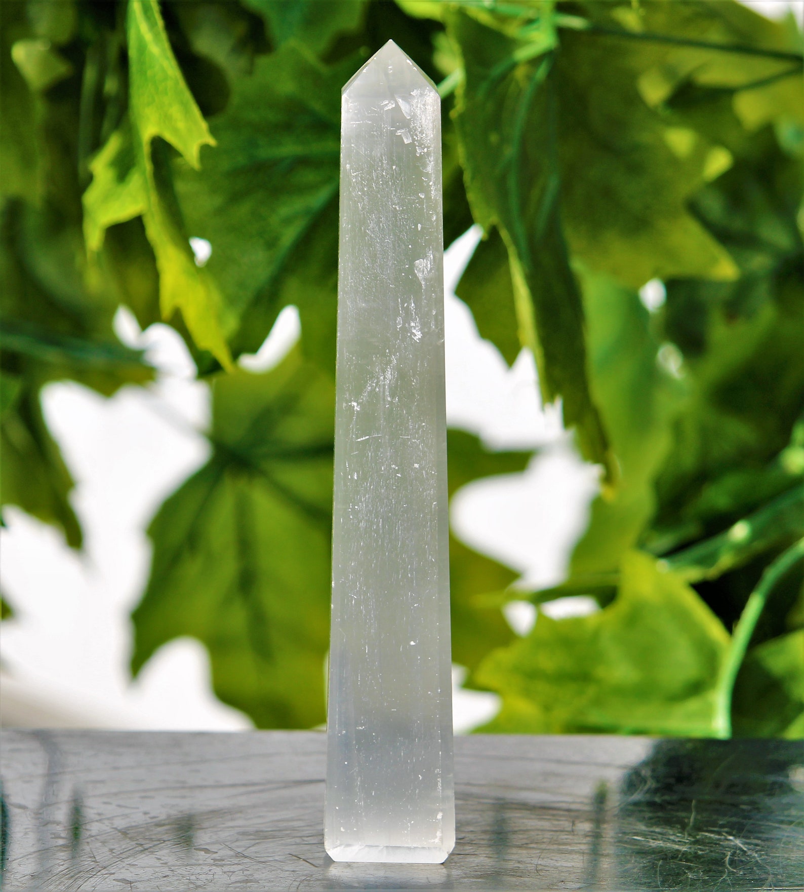 Beautiful Large 180MM X 30MM White Selenite Stone Chakra - Etsy