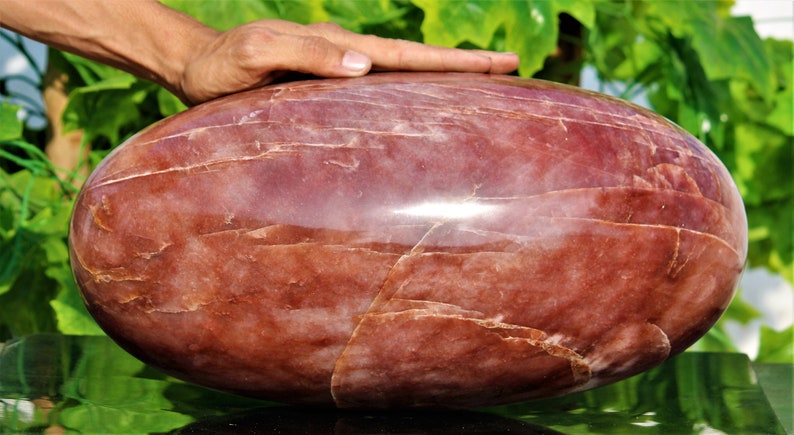 Very Beautiful Huge 380MM Red Strawberry Quartz Stone Crystal - Etsy