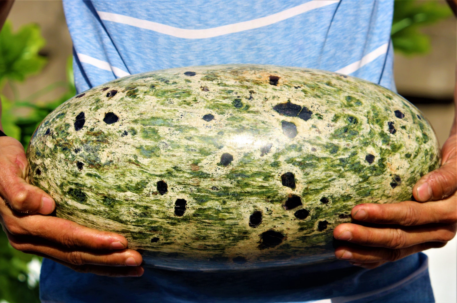 Truly Beautiful 340MM X 160MM Green Ruby Fuchsite Stone - Etsy