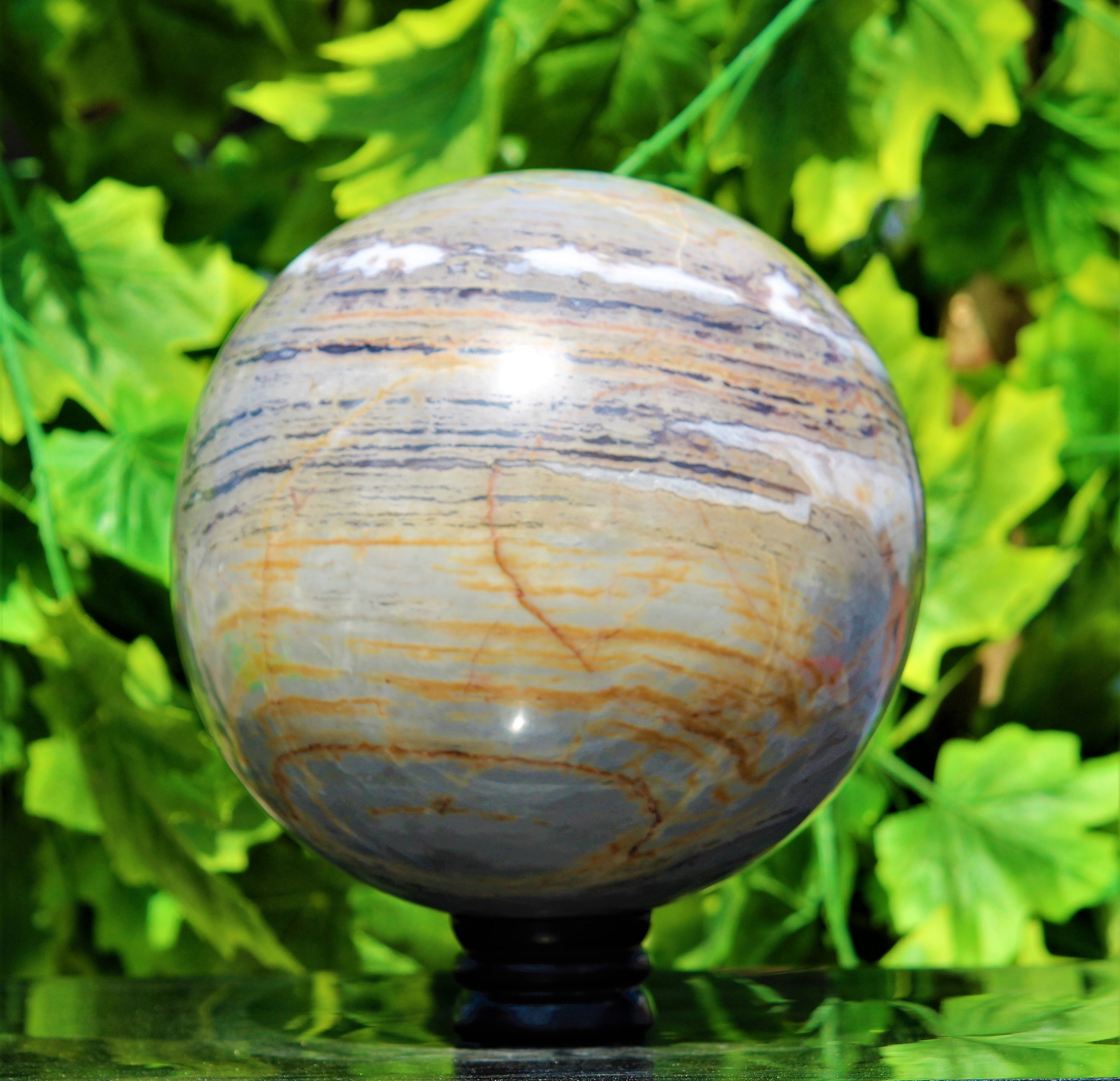 A Beautiful Huge 215MM Grey Brecciated Jasper Stone Healing - Etsy