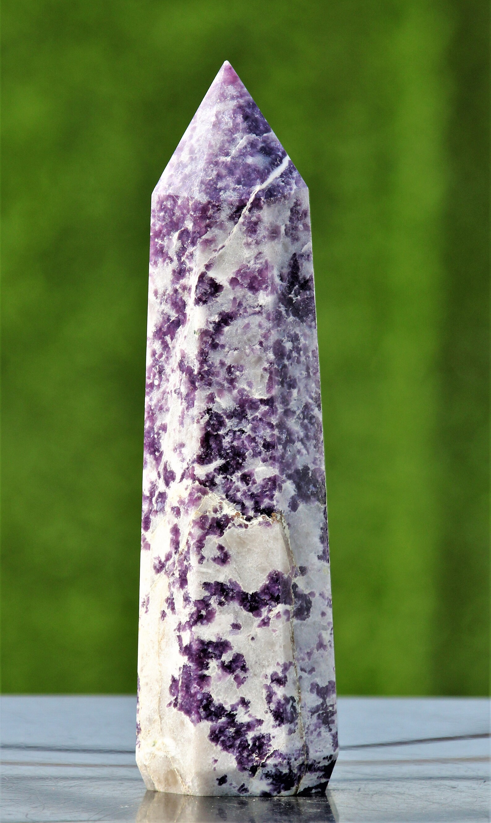 Beautiful Large 190MM X 45MM Purple Lepidolite Stone Healing - Etsy