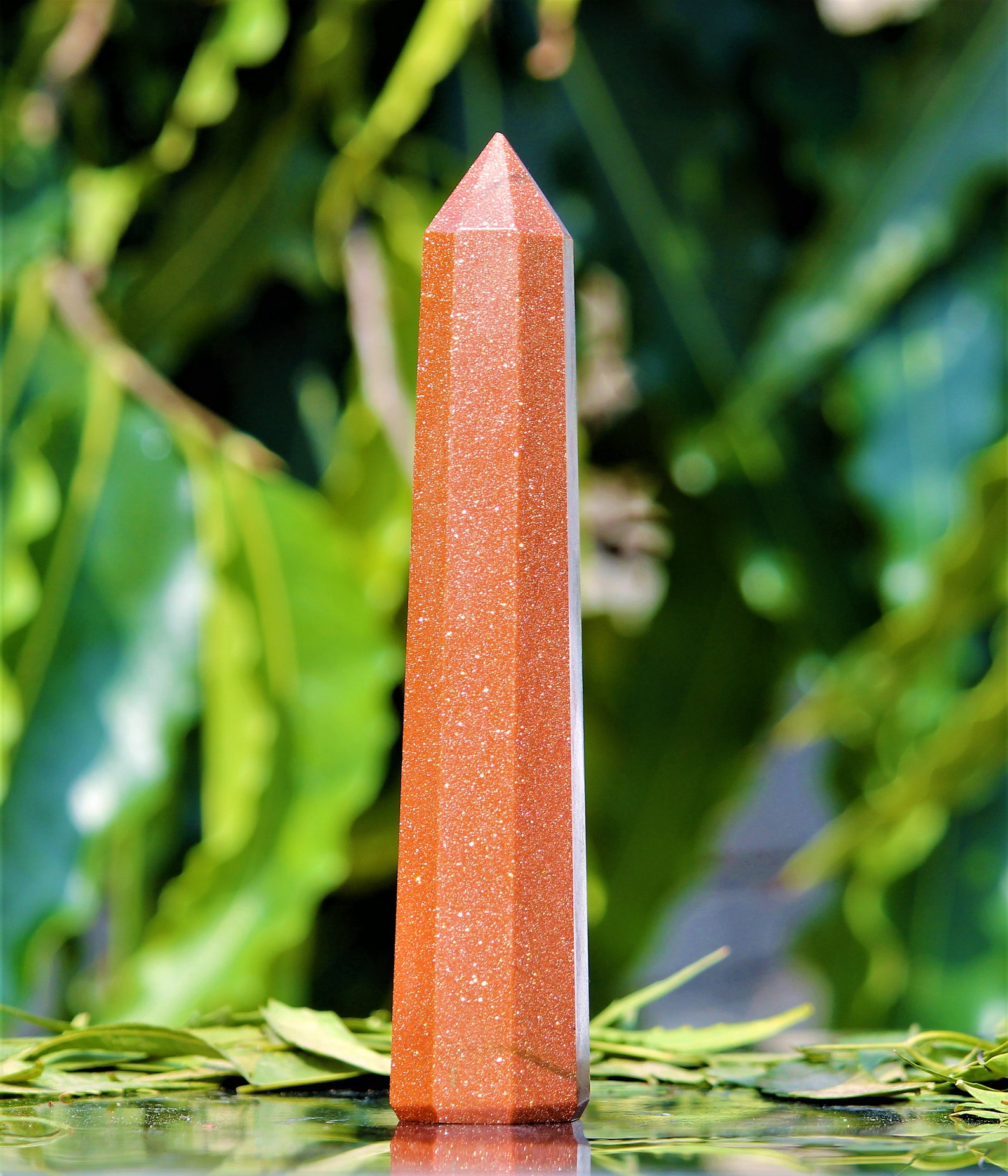 Beautiful 135MM X 25MM Red Goldstone Quartz Spirit Healing - Etsy