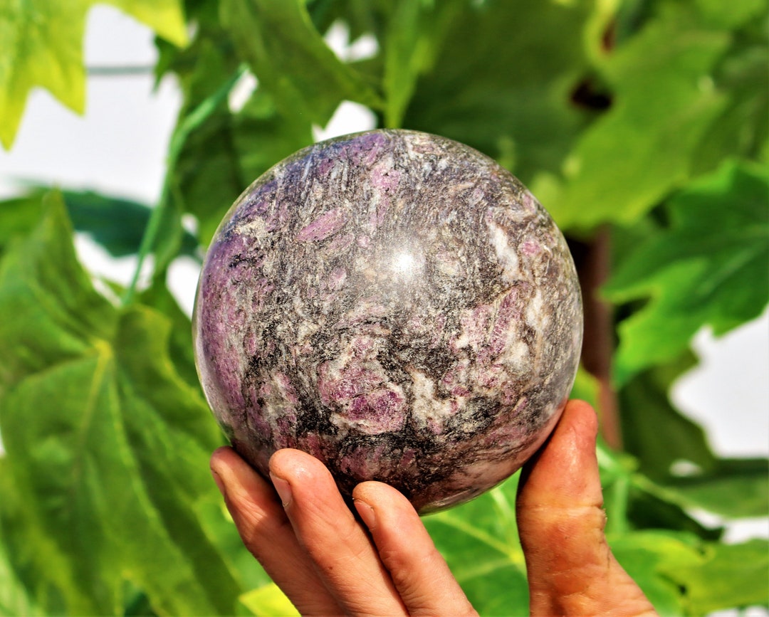 Beautiful Large 100MM Scaral Chakra Ruby in Matrix Healing - Etsy