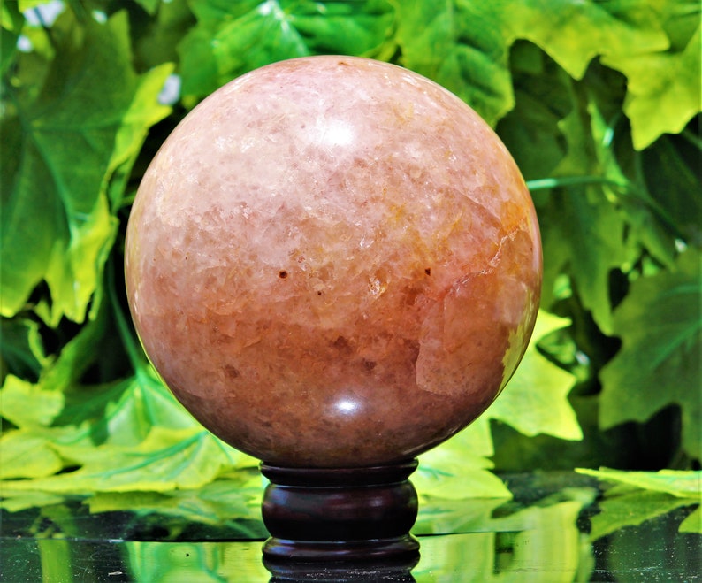 Beautiful Large 150MM Golden Quartz Stone Healing Charged - Etsy