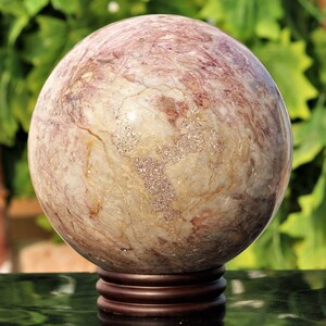 Truly Beautiful Huge 210MM Red Ocean Jasper Stone Healing Charged ...