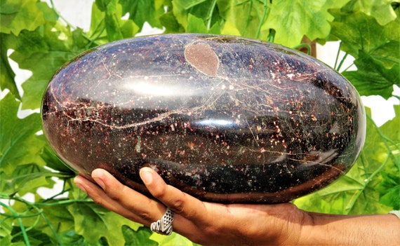 Beautiful Huge 270MM 27CM Natural Red Garnet Stone Healing | Etsy