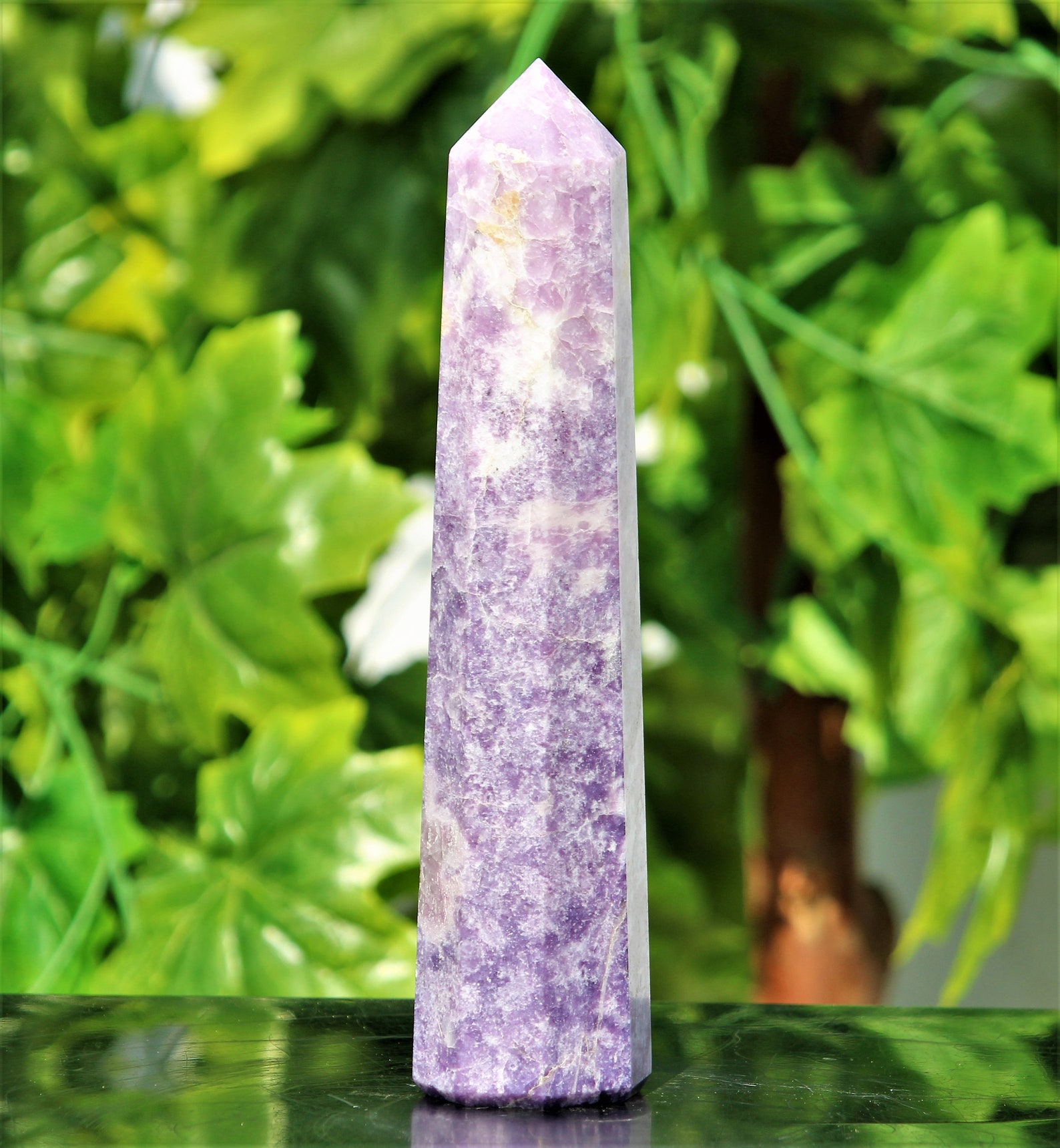 Stunning Large 225MM Purple Lepidolite Stone Healing Charged | Etsy