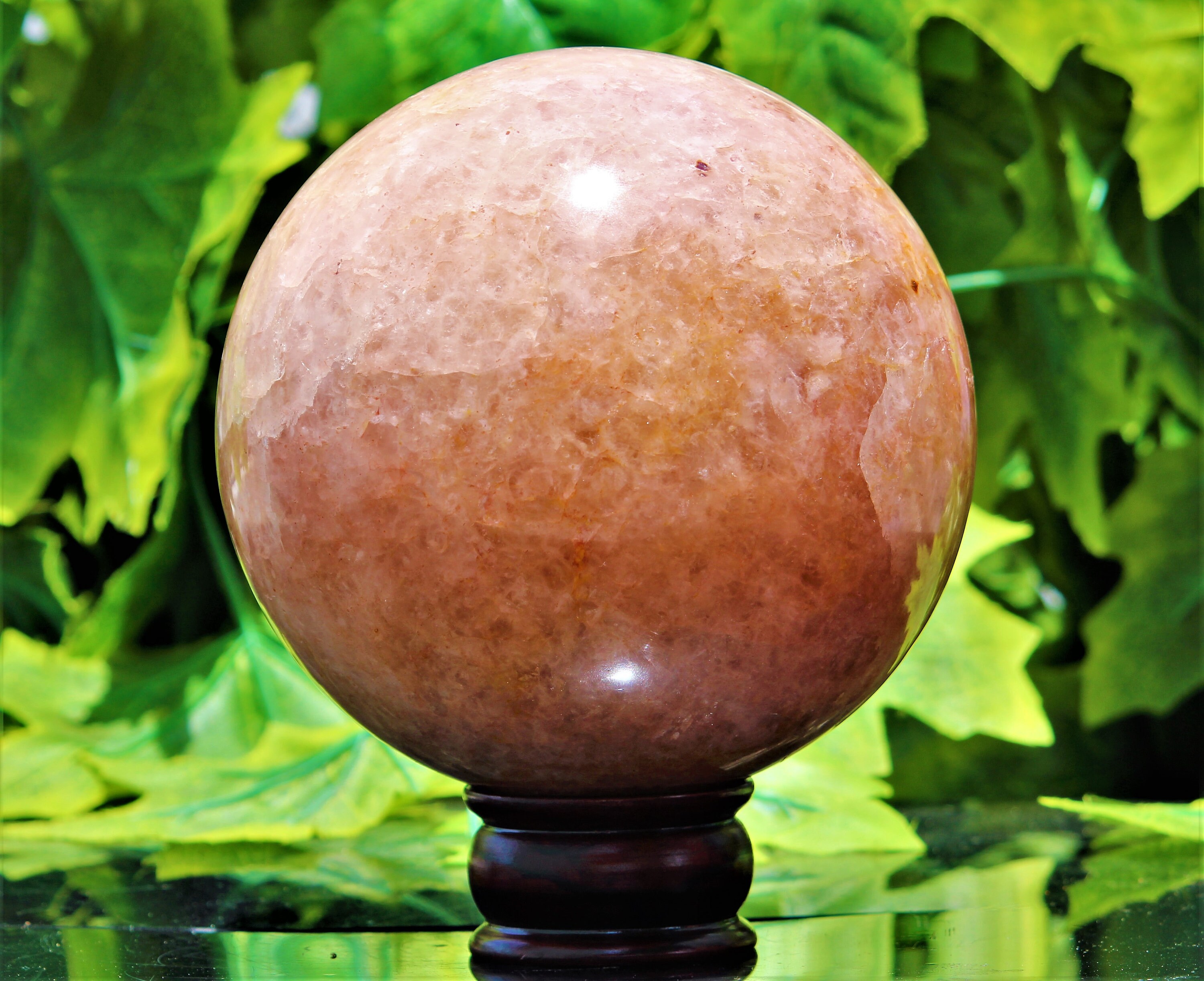 Beautiful Large 150MM Golden Quartz Stone Healing Charged - Etsy