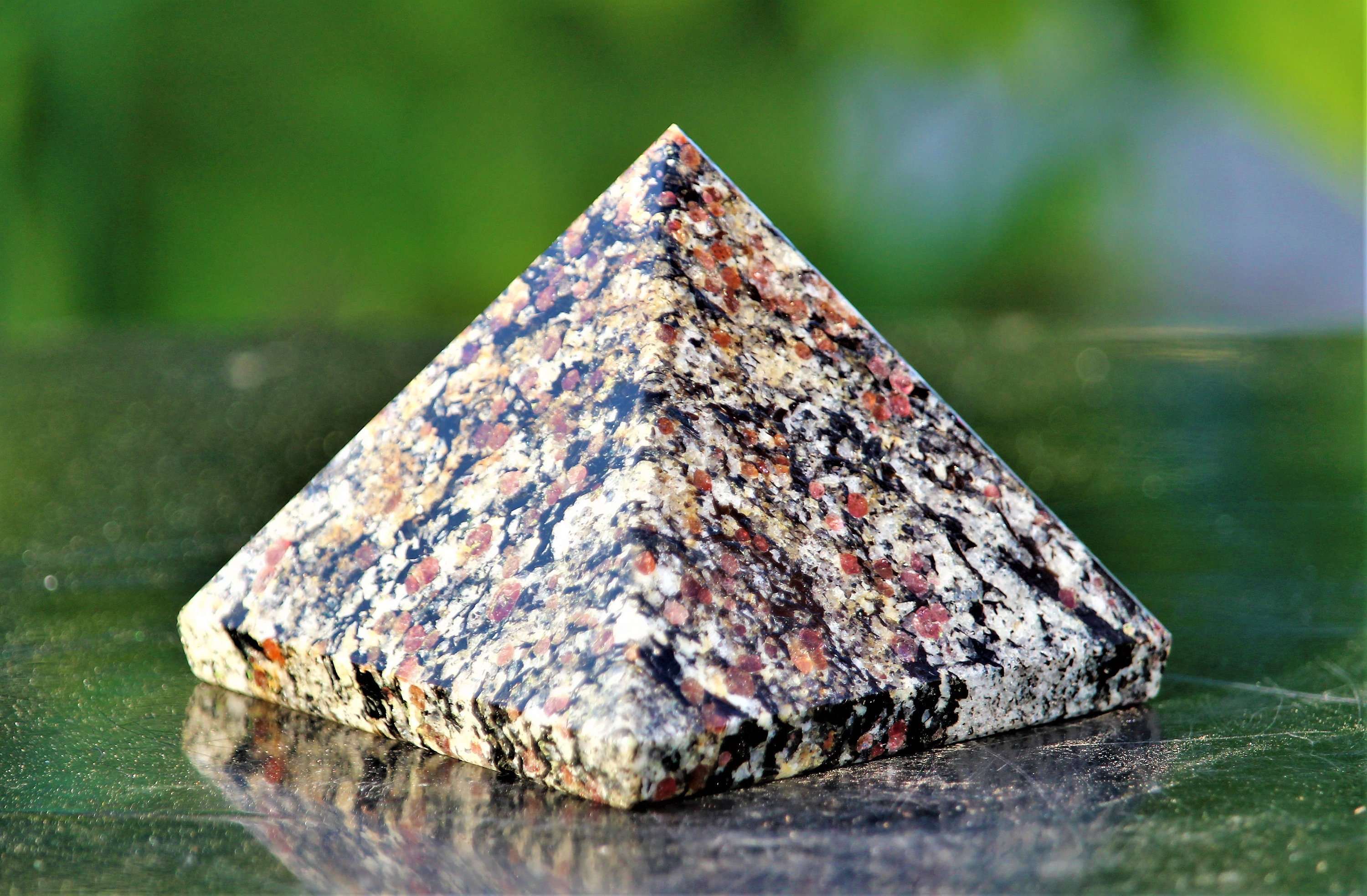 Handmade Beautiful 55MM Ruby Spinel Biotite Matrix Stone - Etsy