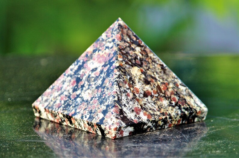 Handmade Beautiful 55MM Ruby Spinel Biotite Matrix Stone | Etsy