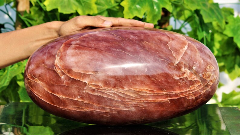 Very Beautiful Huge 380MM Red Strawberry Quartz Stone Crystal - Etsy