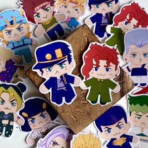 Jojo's Bizarre Adventure Stickers - Etsy