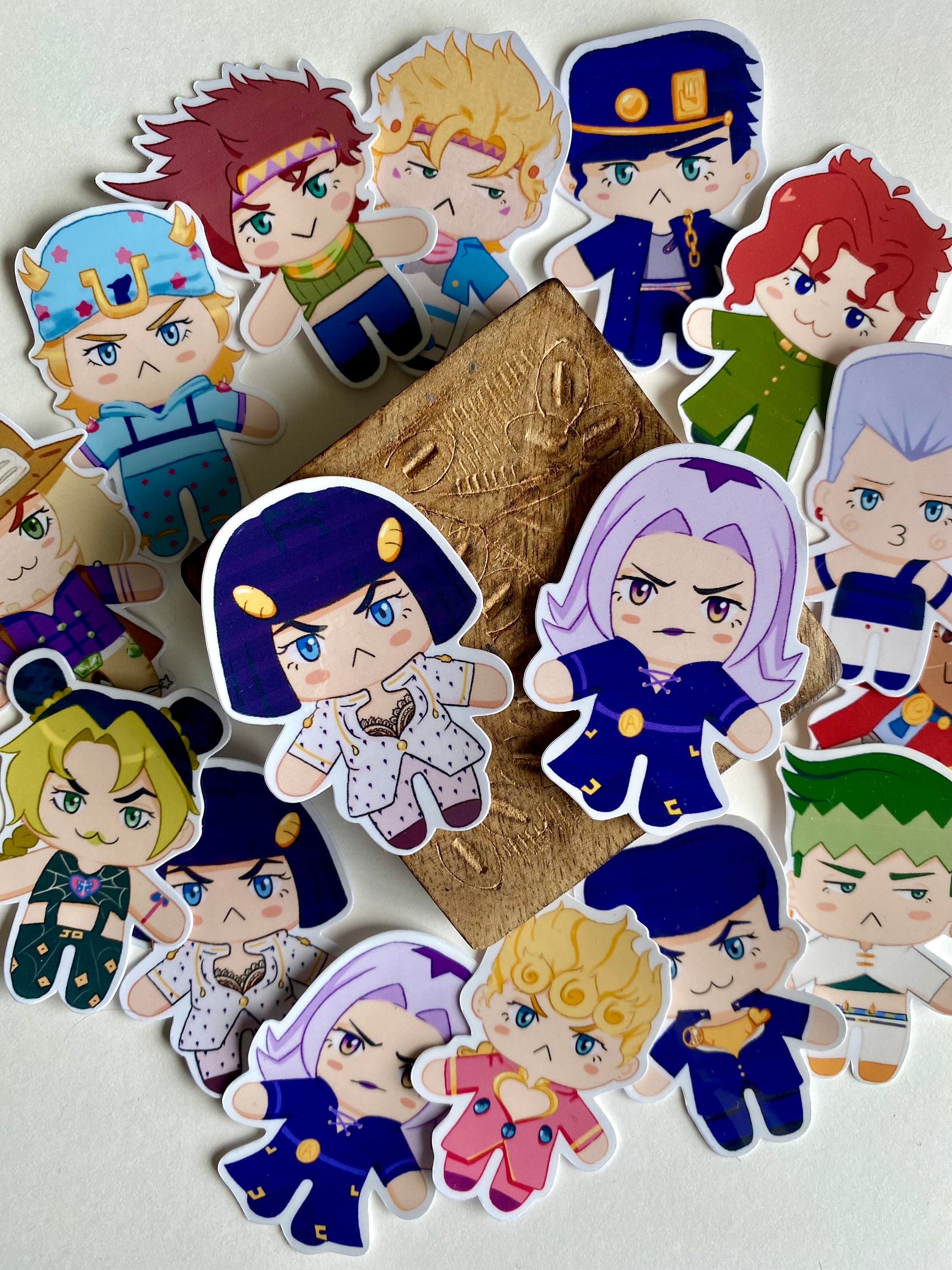 Jojo's Bizarre Adventure Stickers - Etsy
