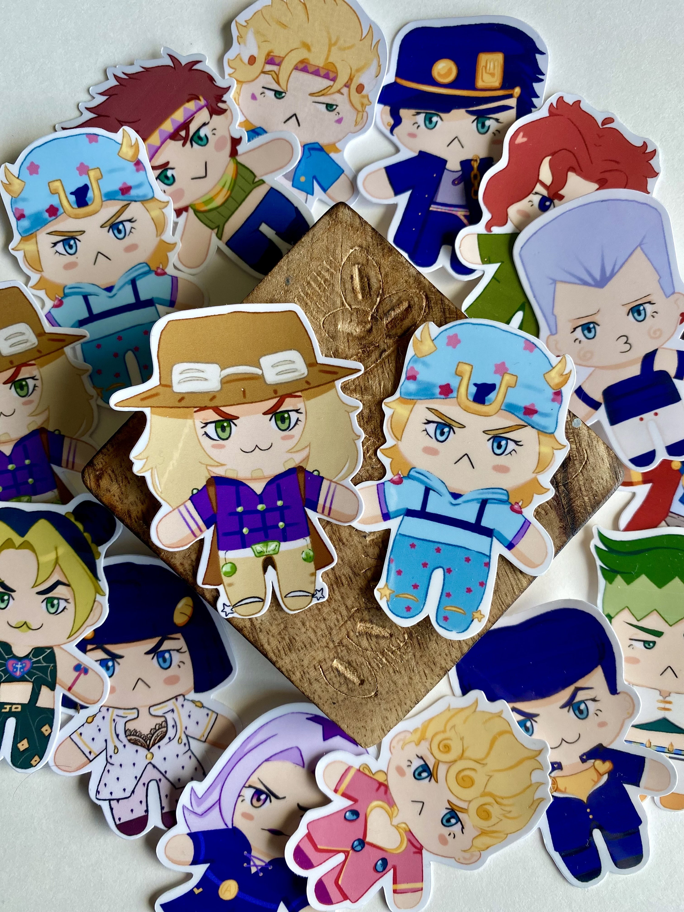 Jojo's Bizarre Adventure Stickers - Etsy