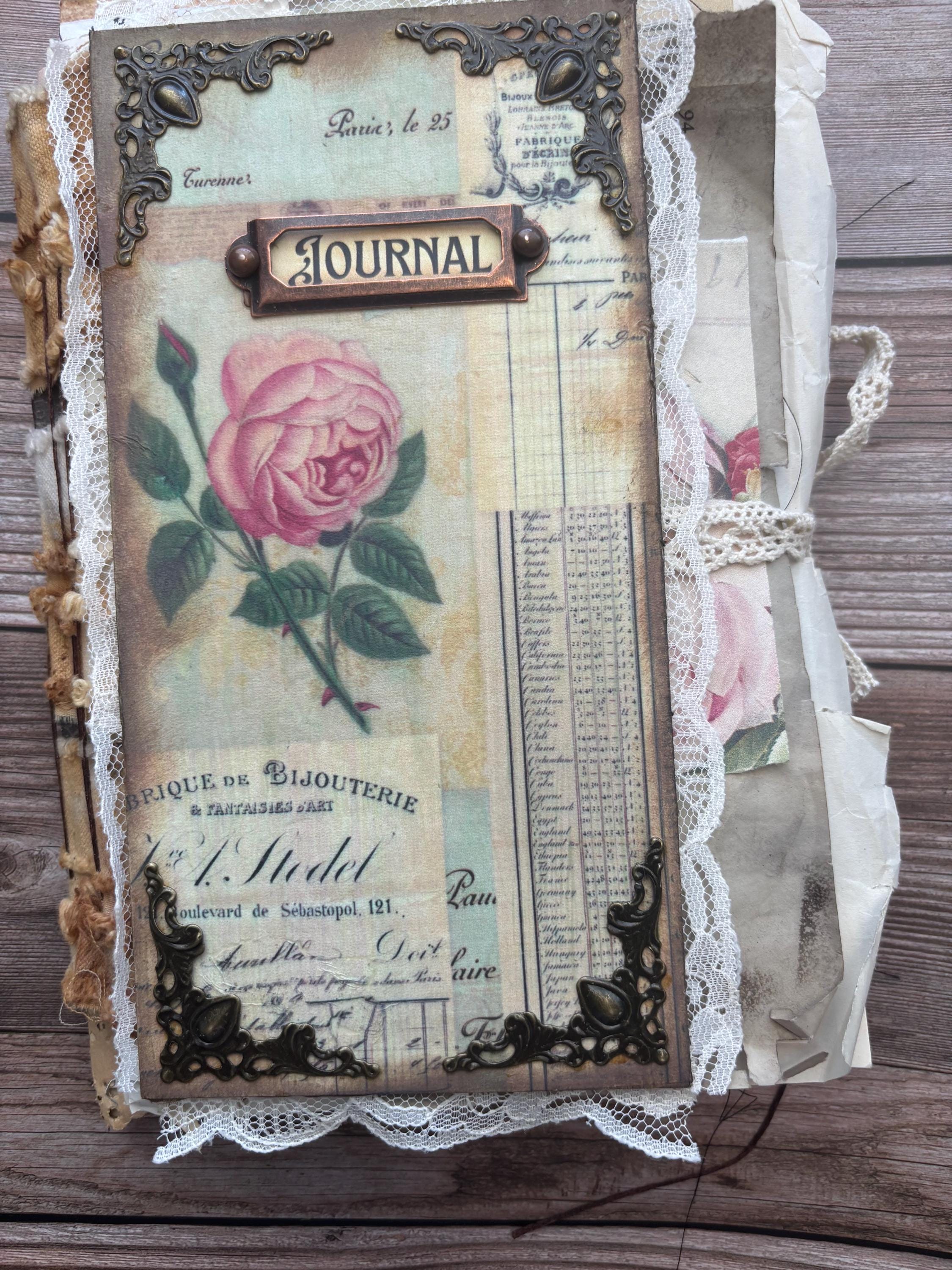Vintage Junk Journal - Etsy