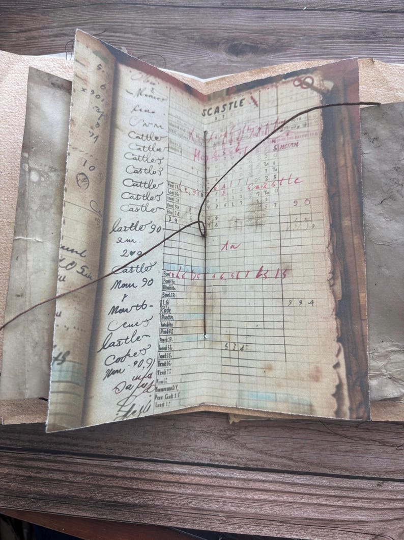 Vintage Junk Journal - Etsy