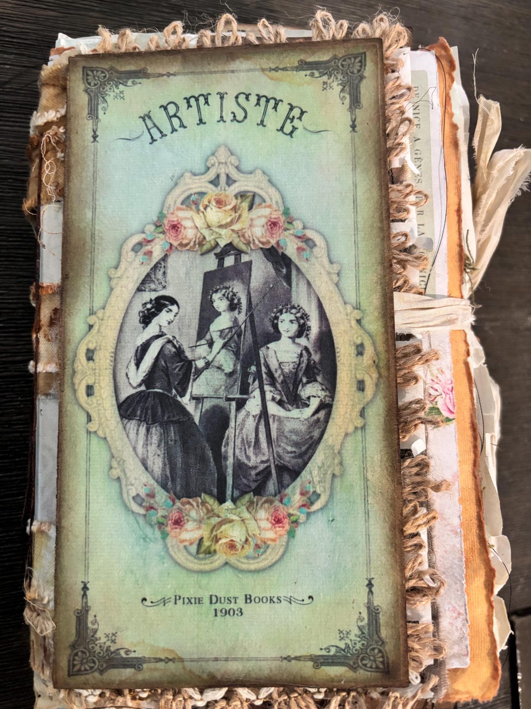 Vintage Junk Journal - Etsy