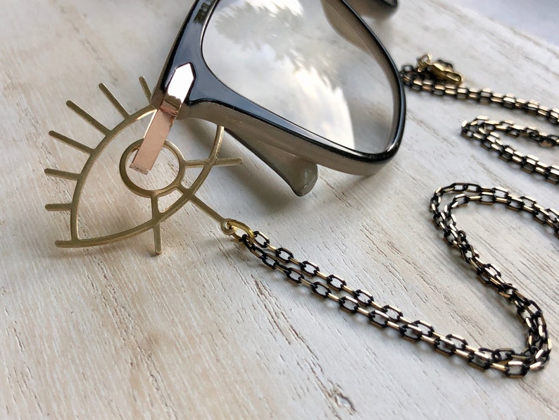 Evil Eye Glasses Lanyard, Evil Eye Sunglasses Chain Necklace, Eyeglass ...