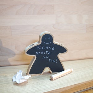 Very Large Meeple Rewritable Message Sign Board 15 X 15 X 2.8 Cm - Etsy