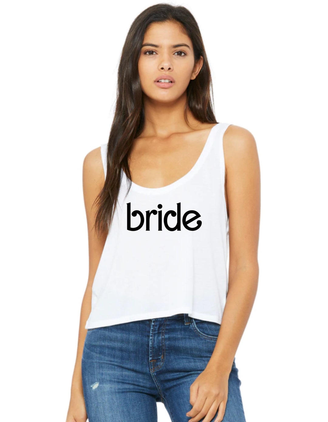 Summer Themed Bachelorette Party Tanks Neon Bright Colored Cropped ...