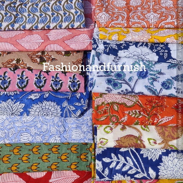 Indian Cotton Fabric - Etsy