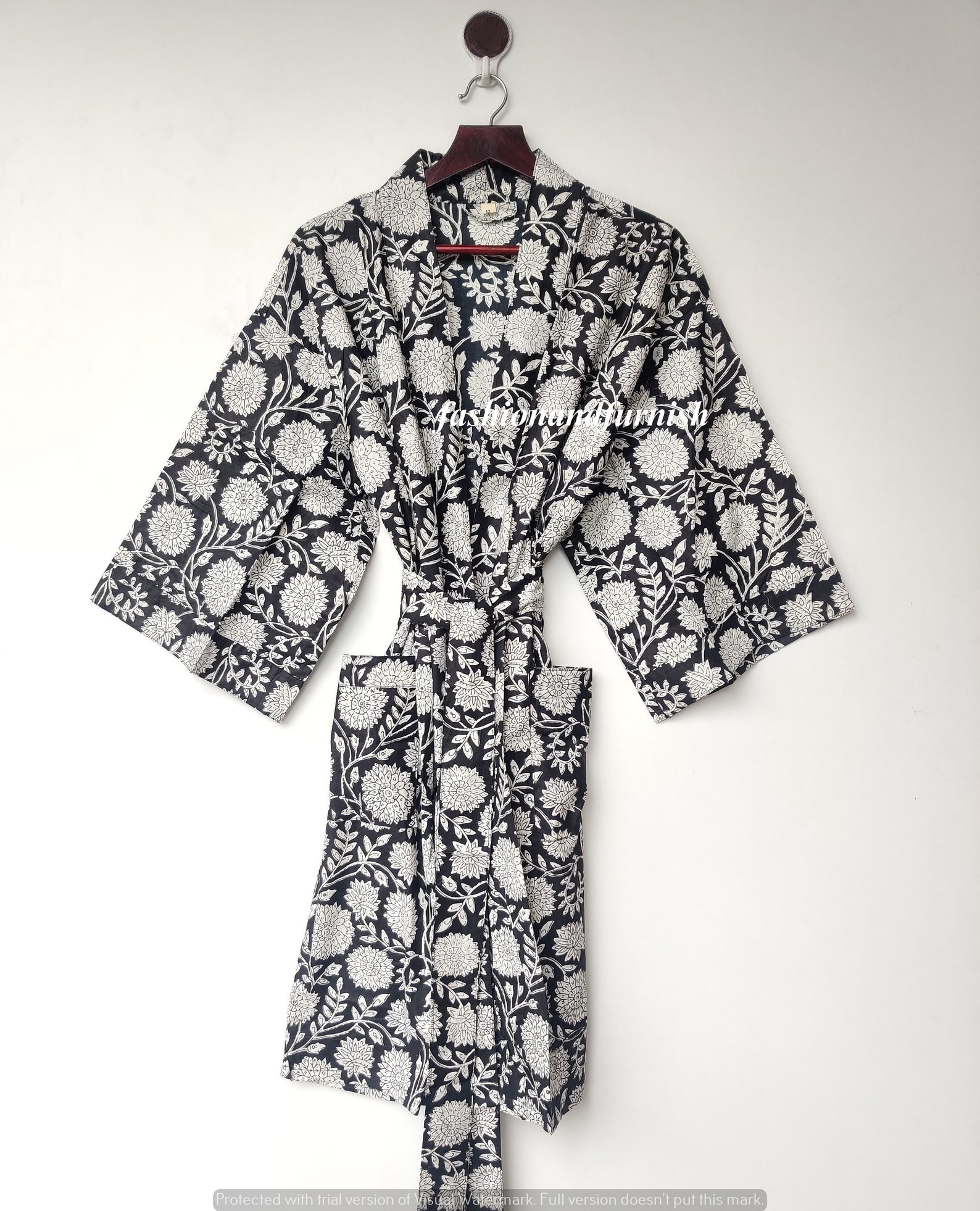 Yellow Robes Cotton Kimono Robe Kimono Dress Soft and - Etsy