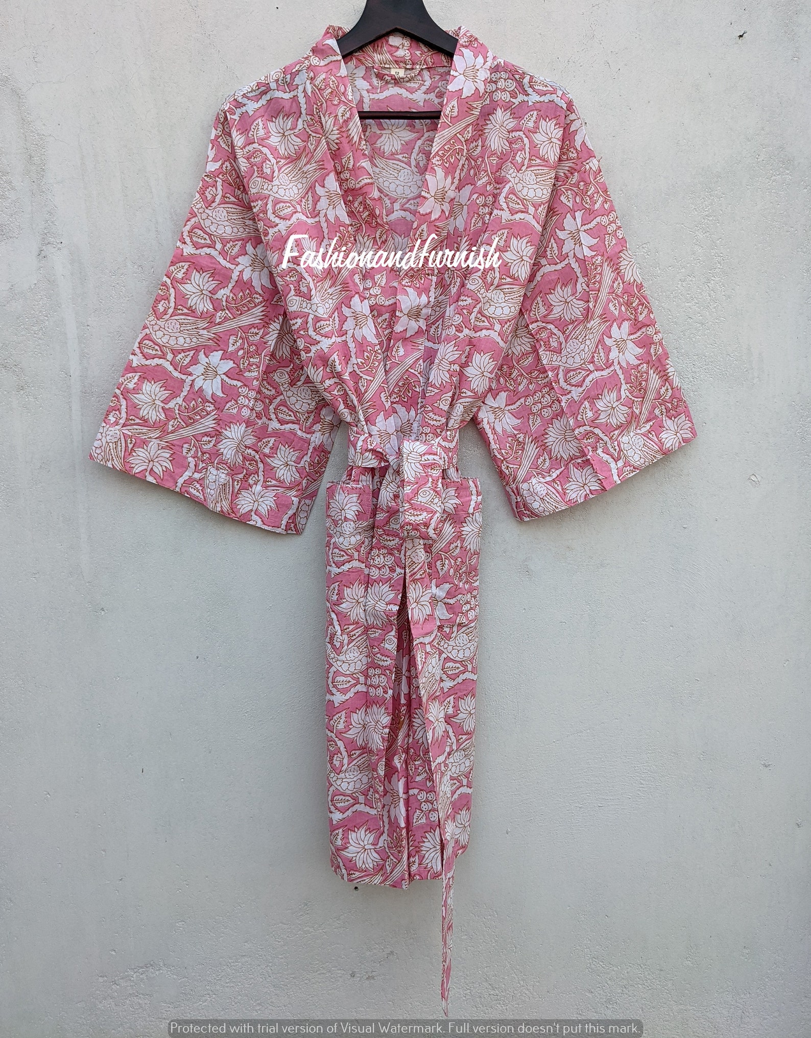 100% Cotton Kimono Robes Dresses Pure Cotton Kimono Cotton - Etsy