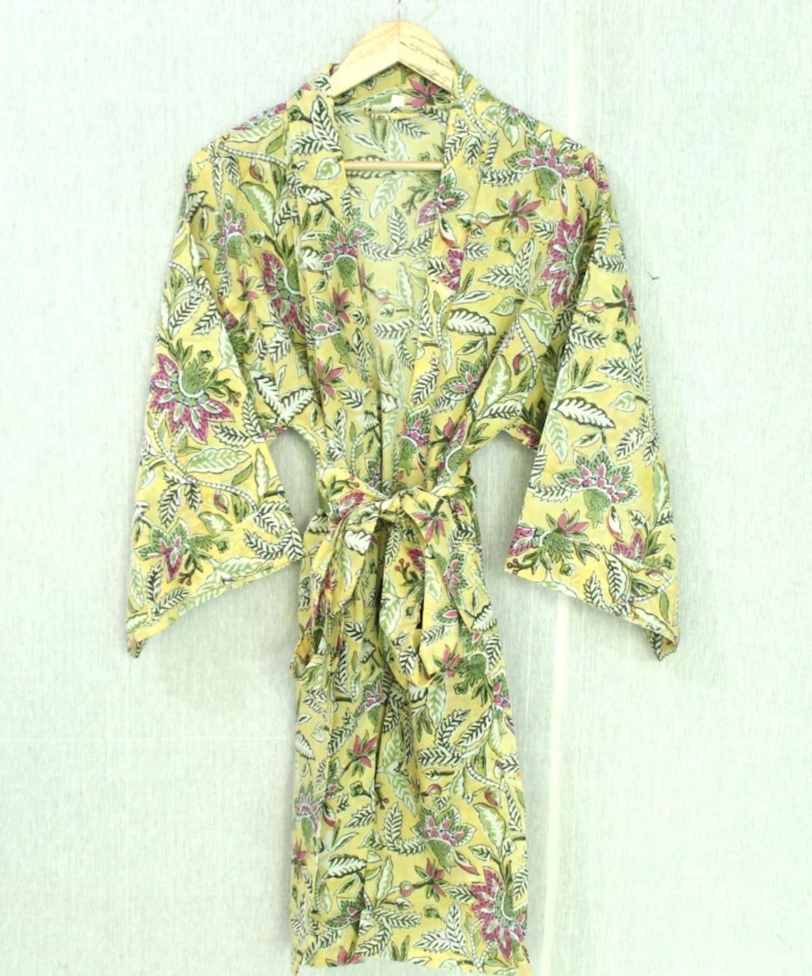 100% Cotton Kimono Robes Pure Cotton Kimono Cotton Kimono - Etsy