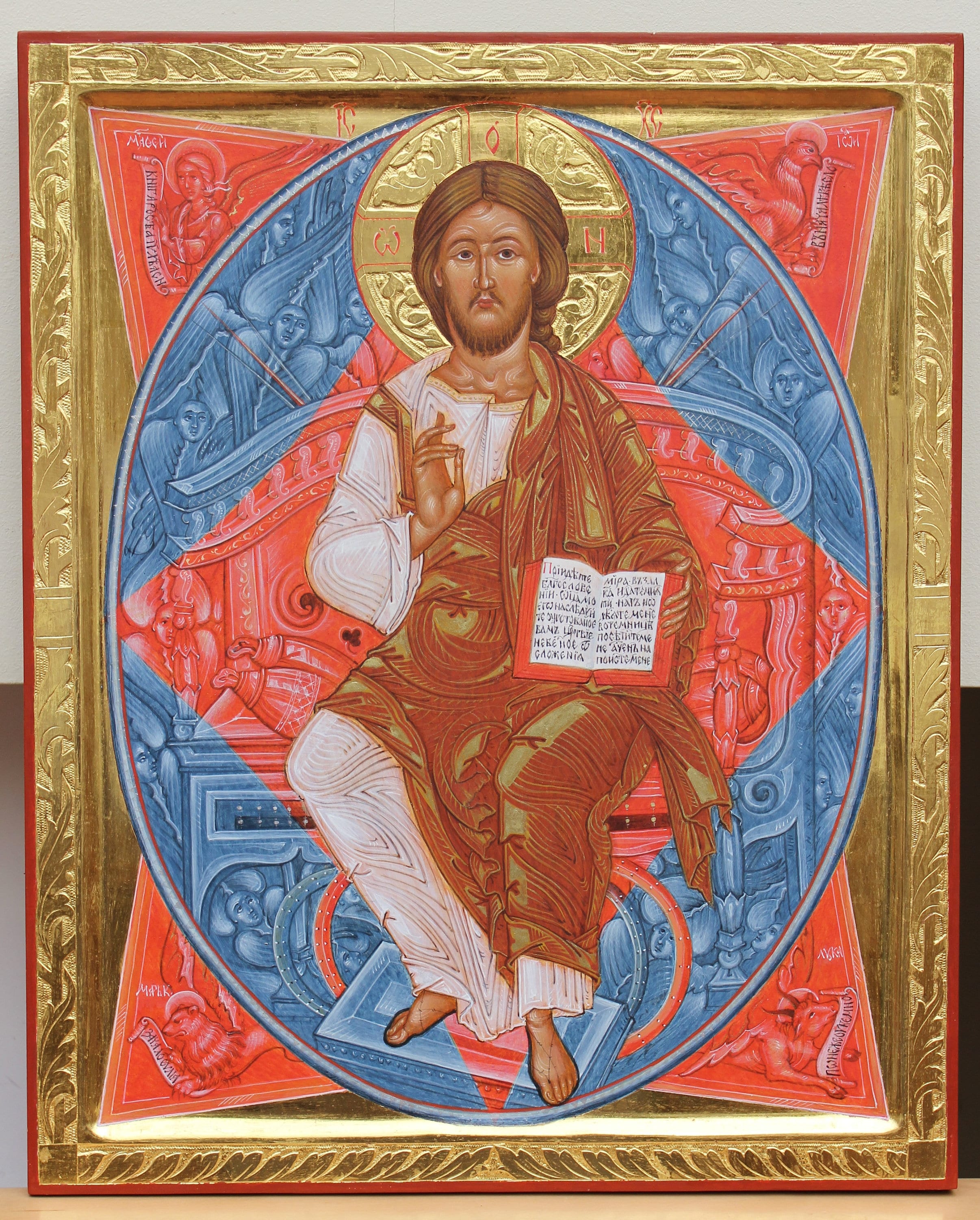 Icon of Christ Enthroned or Christ in the Glory | Etsy
