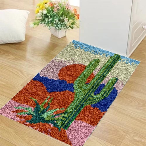 Lion DIY Latch Hook Kits Rug Embroidery Carpet Set Needlework - Etsy