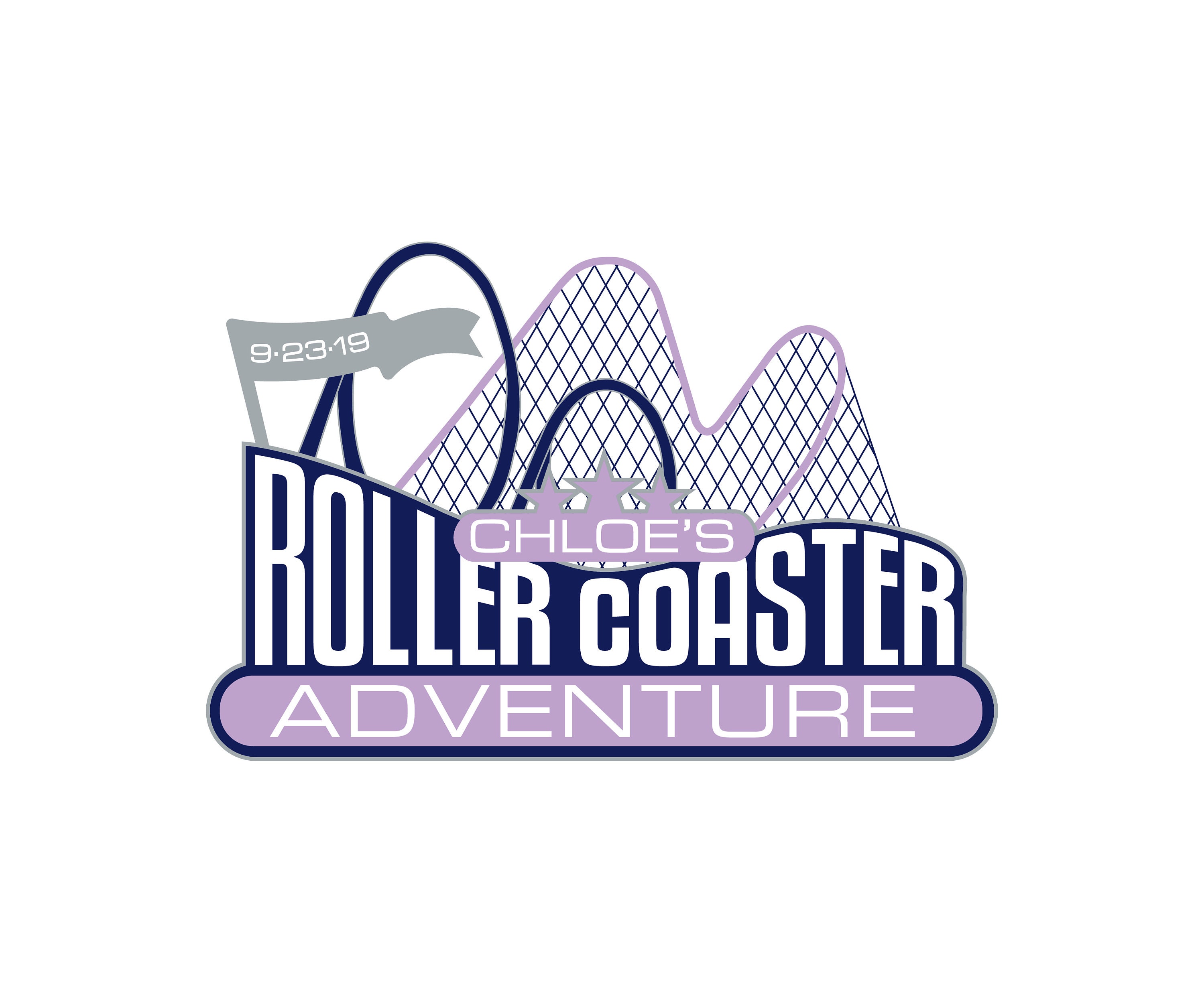 Customizable Roller Coaster Themed Logo - Etsy