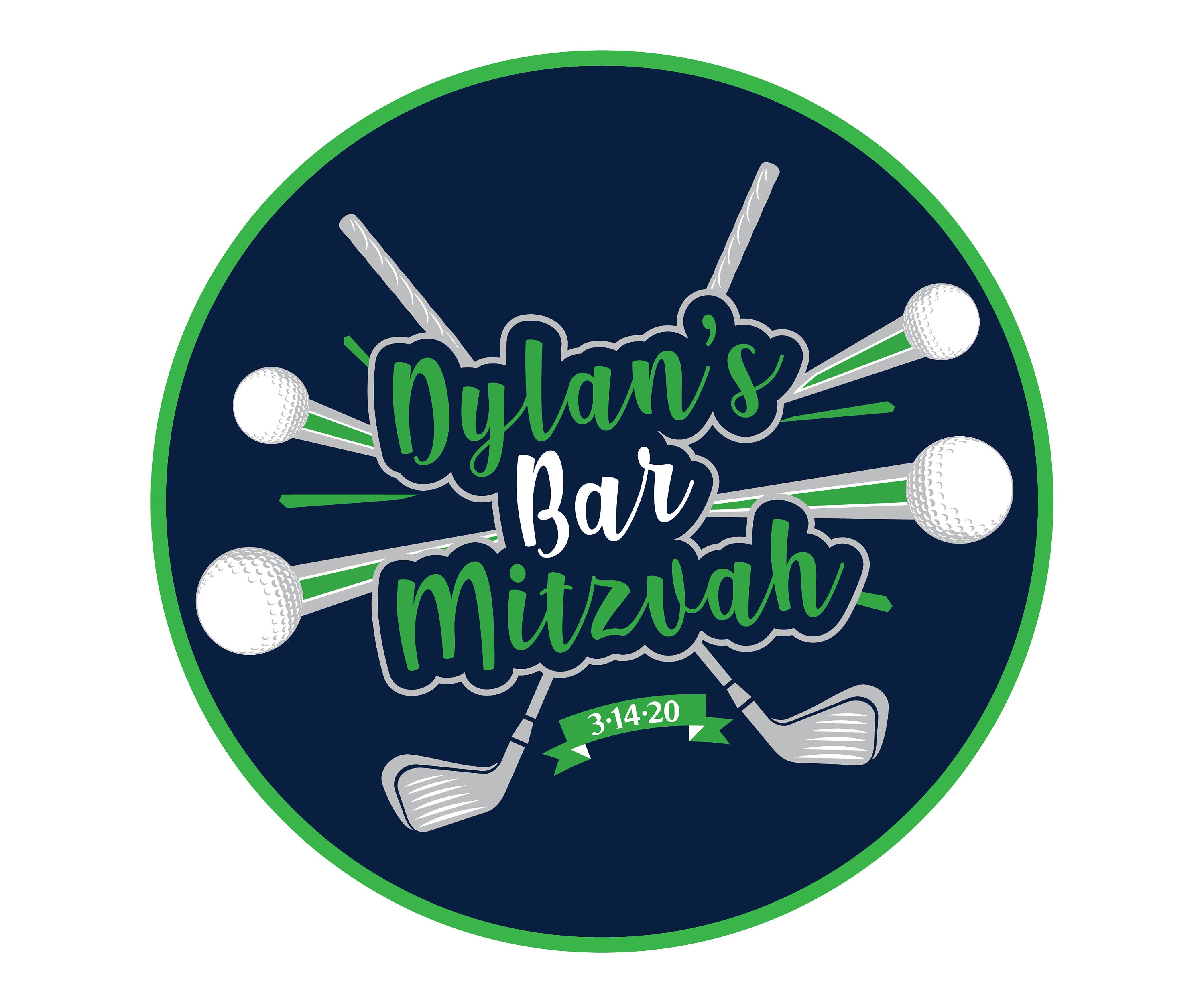 Customizable Golf Themed Logo - Etsy