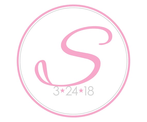 Star Themed Bat Mitzvah Logo | Etsy