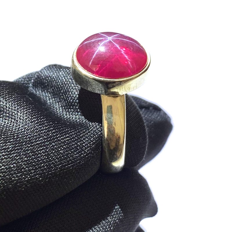 Star Ruby Ring - Etsy