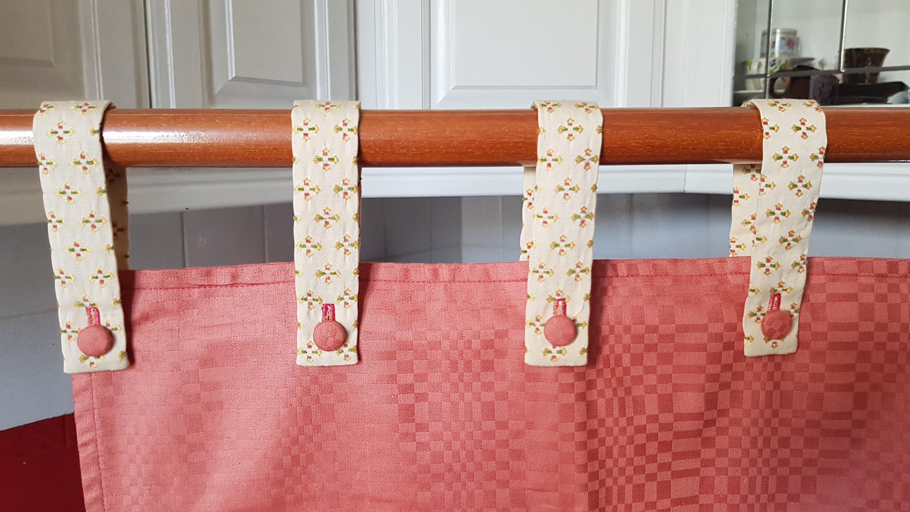 Large Wall-mounted Pocket in Textured Cotton Fabric - Etsy