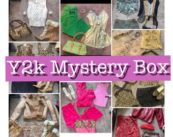 Personalised Style Bundle, Casual 2000s Y2k Style, Mystery Box, Second ...