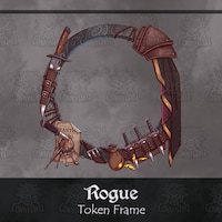 Cleric Token Frame: Holy Priest Border for D&D, Pathfinder (digital ...