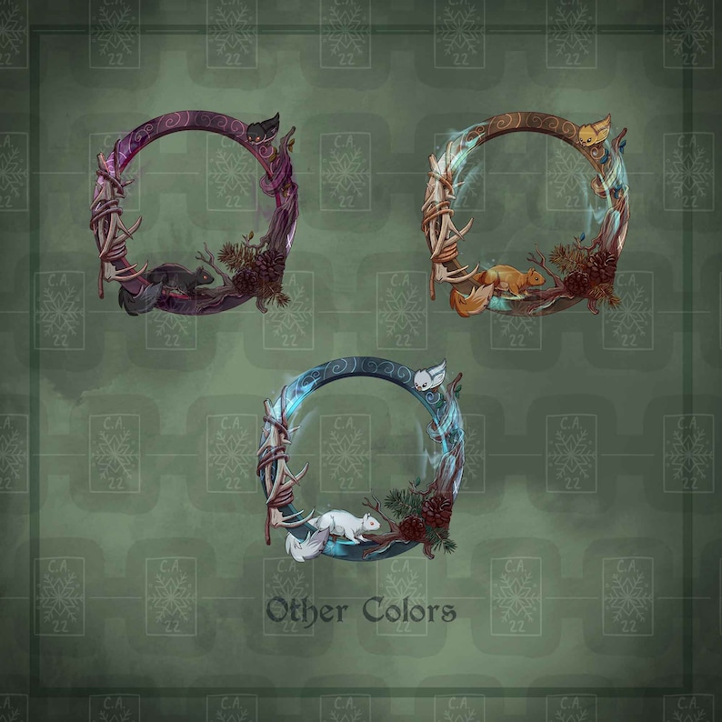 Druid D&D Token Frame/digital Token/tabletop/dungeons and - Etsy