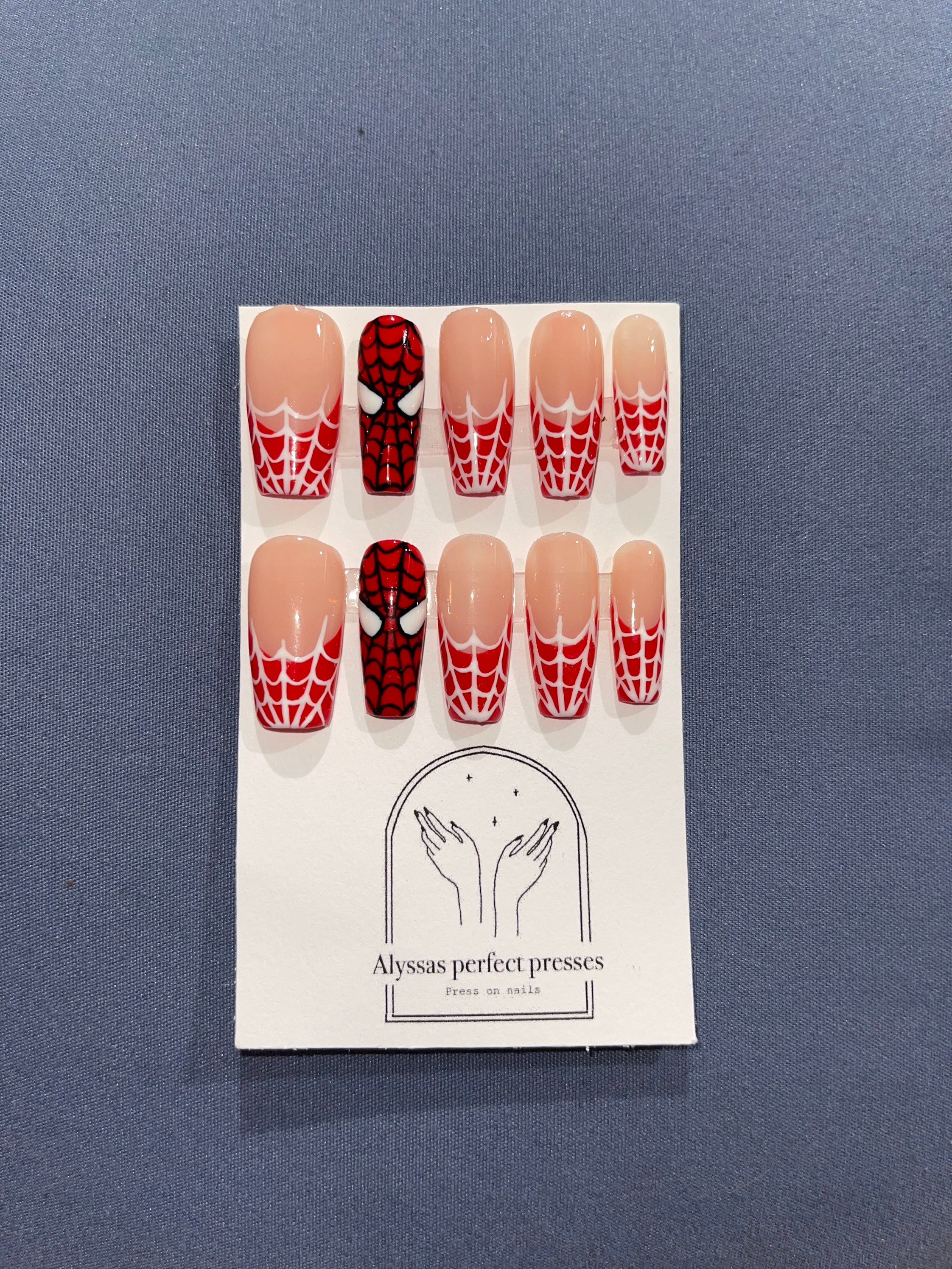 Spiderman Nail Art Tutorial