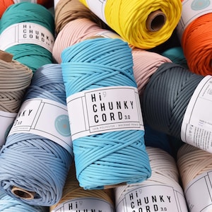 3MM Lightweight Polyester Braid Rope Chunky Polyester String 100meters ...