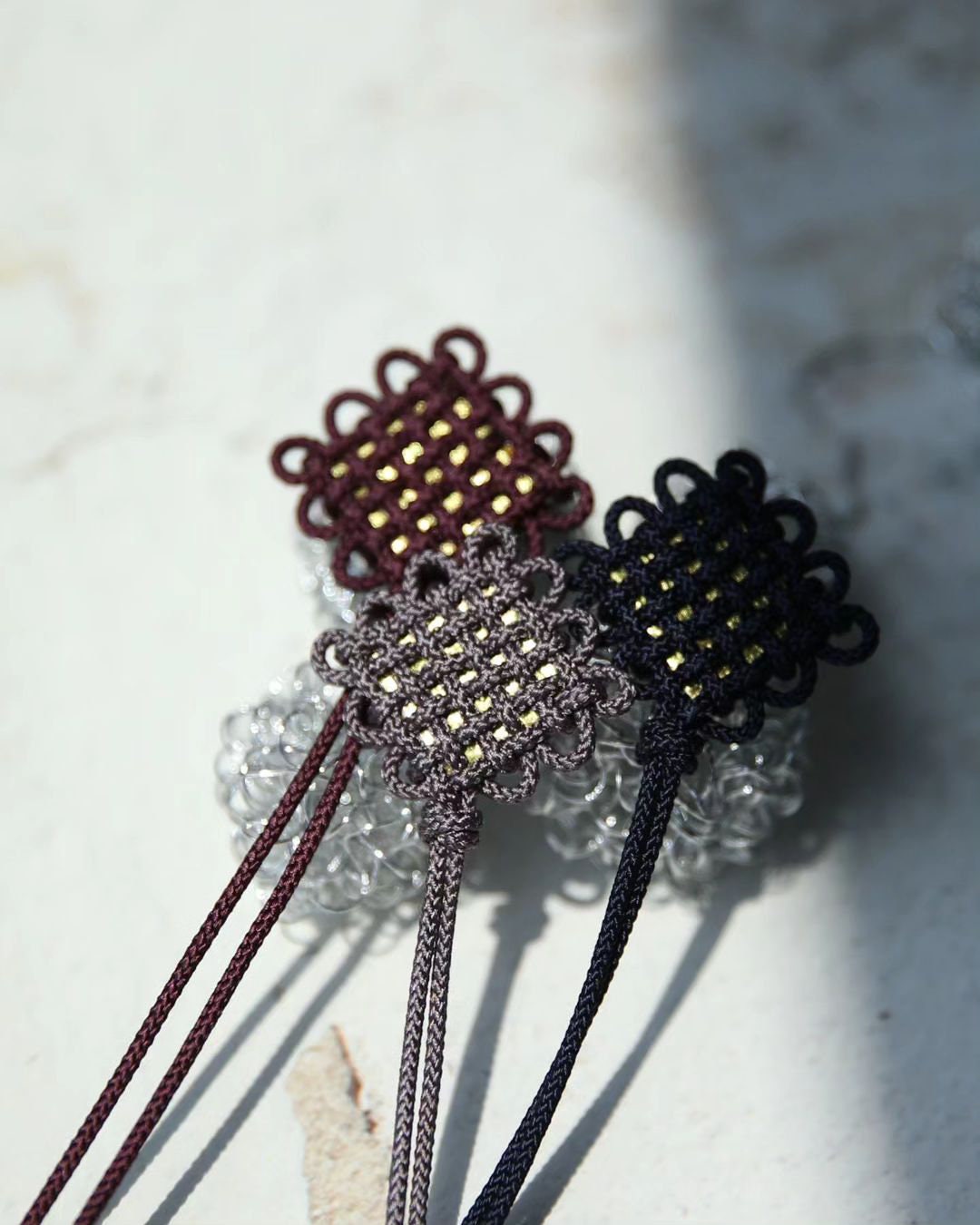 2.0mm Chinese Knot Cord Bright Polyester Macrame Cord Oriental Knotting ...