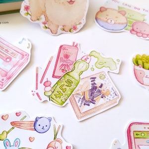 Soft Pastel Sticker Set Free Mini Print Soft Pastel - Etsy