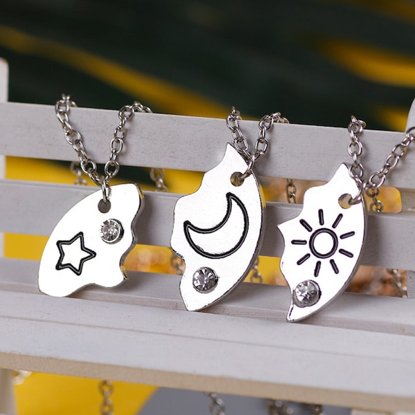 3 Best Friend Necklace - Etsy
